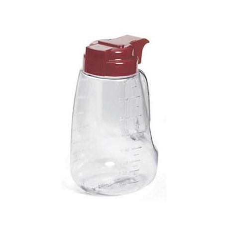DISPENSER TOP 48 OZ LEXAN MAROON 6/CS | Singer Equipment Co.