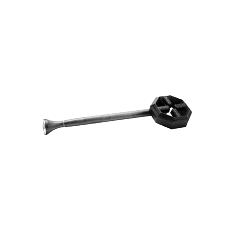 Allpoints 24-1114 Top Rear Burner Assembly, 21-1/8" L, 6" OD, includes ...