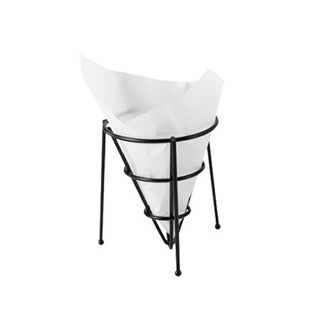 G.E.T. Enterprises 4-T2000 BASKET LINER FRENCH FRY CONE 7x7" WHITE 2000 ...