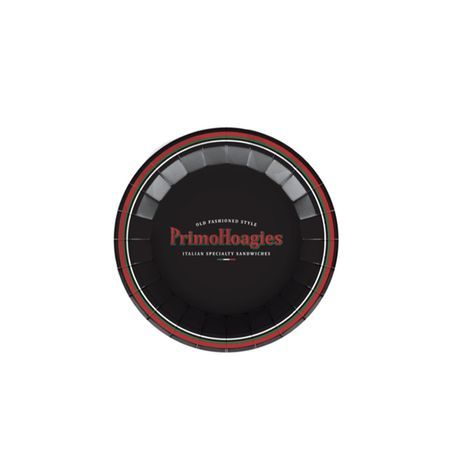 PRIMO LOGO PLATE 9"dia COATED PAPER 3-COLOR 1000/cs | Singer Equipment Co.