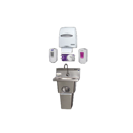 Eagle HFL-5000-X Handwashing System, includes hand sink with Microgard ...