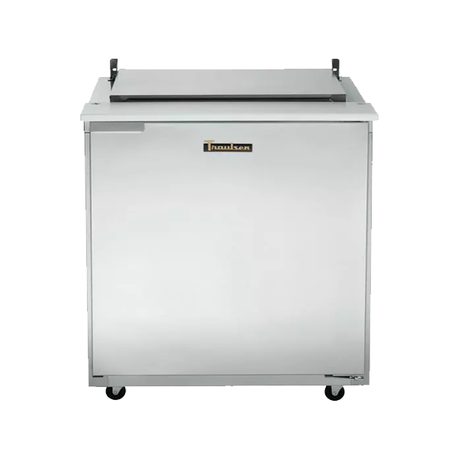 Traulsen UST3212-R Dealer's Choice Compact Prep Table Refrigerator with low-profile flat cover ...