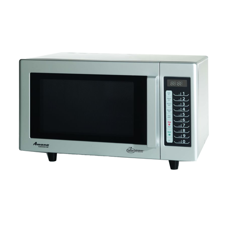 Amana RMS10TS Amana Commercial Microwave Oven, 0.8 Cu. Ft. Capacity ...