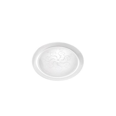 PLATE 6-1/4"dia SAVVI SERVE POLYSTYRENE CLEAR 240/cs | Singer Equipment Co.