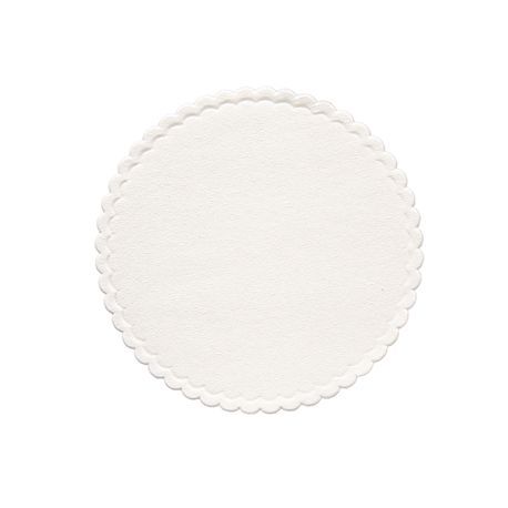 COASTER CELLULOSE 3-3/8" ROUND WHITE 1000/bx | Singer Equipment Co.