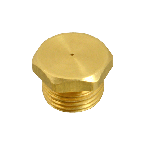 Allpoints 26-1610 Hex Orifice Plug, #72, 7/16" -27" | Singer Equipment Co.