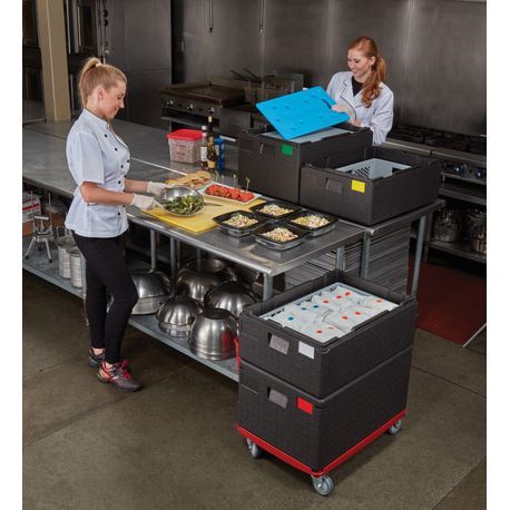 Cambro CP3253443 Cam GoBox Full Size Glacier Blue Camchiller | Singer ...