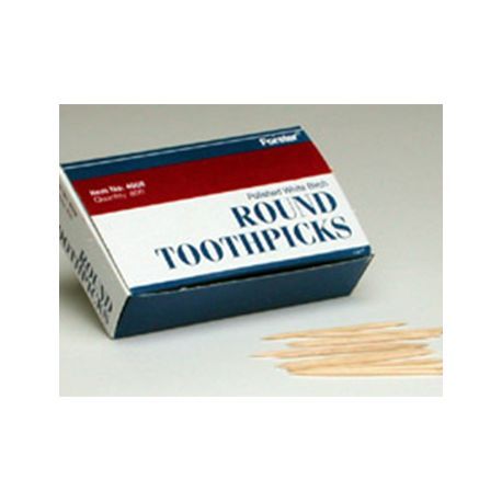 TOOTHPICK BIRCHWOOD ROUND NATURAL 5/24/800/bx | Singer Equipment Co.