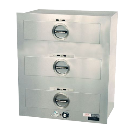 Toastmaster 3C84DT09 Freestanding Food Warming Drawer with Three ...