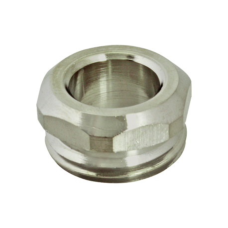 Allpoints 111-1114 Packing Nut, for stem assembly, 7/16" D, 3/4" -14, 7 ...