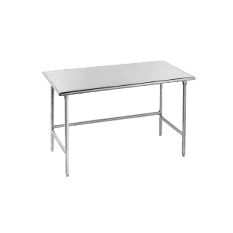 Advance Tabco TAG-3012 Work Table, 144"W x 30"D, 16 gauge 430 stainless ...
