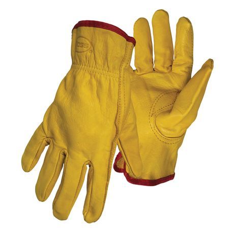 Boss® 1BL18361L Standard Grade General Purpose Work Gloves, Gunn Cut, Keystone Thumb Style, L ...