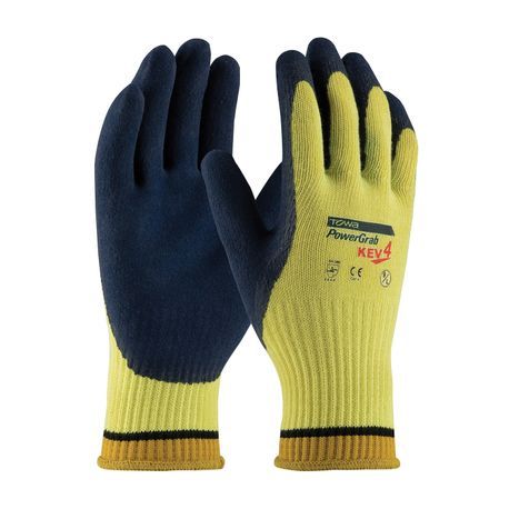 PIP® PowerGrab™ KEV4 09-K1444/XL Medium Weight Cut Resistant Gloves, XL ...