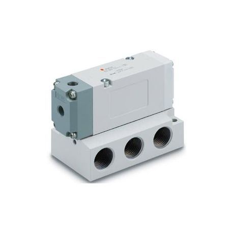 SMC® VFA5244-04 VFA 5-Port Valve, R1/2 Nominal, -101.2 kPa to 1 MPa ...
