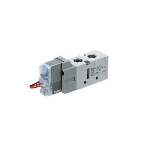SMC® VF3130-5DZ1-02 VF 5-Port Valves, 102 psi Pressure | SMC