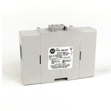 Rockwell Automation IEC Load Switch, Open - Base / DIN Rail, OFF-ON 90 ...