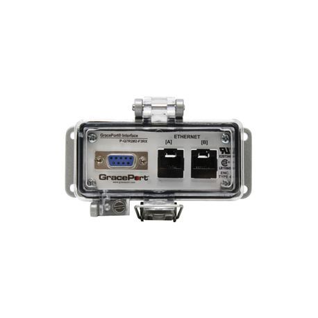 GracePort P-Q7R2#2-F3RX PANEL INTERFACE CONNECOTR WITH DB9 F/M, QTY 2 ...