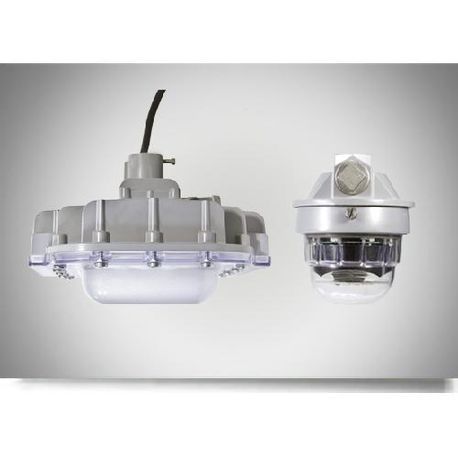 Dialight SafeSite® HZD9C2N Area Lighting, LED Lamp, 100/277 VAC, Gray ...