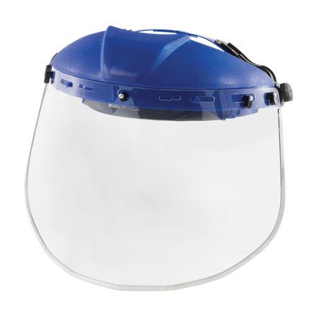 Bouton® 251-01-7204 Curved Optical Safety Visor With Aluminum Binding ...