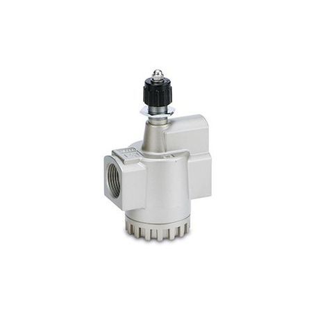 SMC® AS500-06 AS Standard Speed Controller Large Flow, 3/4 in Port, 0.5 ...