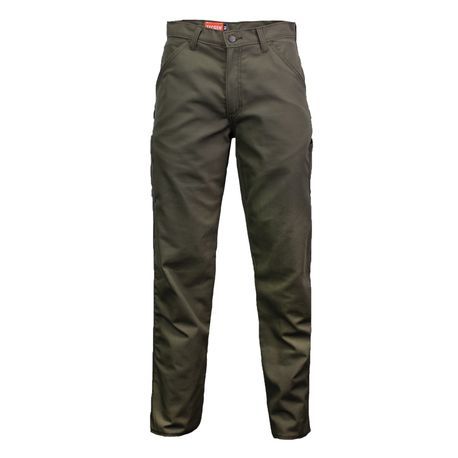 TECGEN® FR PNTB1SD40X30 Summer Weight Dungarees, 40 in Waist, 30 in L ...