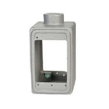 Appleton® UNILETS® FS-1D-75 Type FS Double Opening Heavy Duty Shallow ...