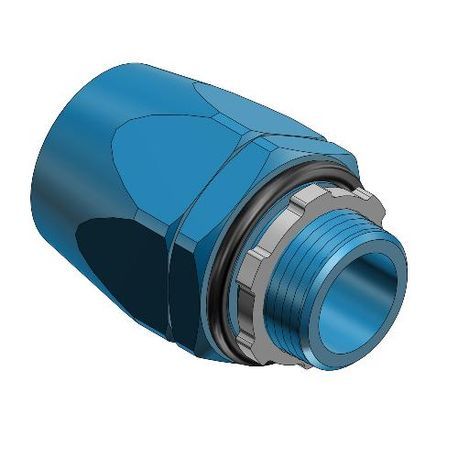 T&B® 6302 Straight Liquidtight Conduit Connector With Captive Sealing O ...