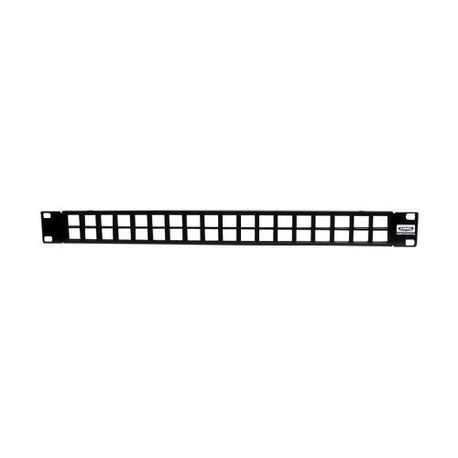 Hubbell® UDX48E Keystone Unloaded Multi-Media Jack Panel, 48 Ports ...