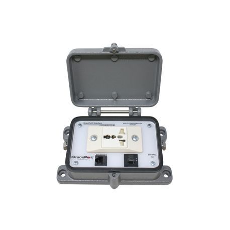 GracePort P-R2-M3RUV3-M2 PANEL INTERFACE CONNECTOR WITH RJ45, PMH W ...