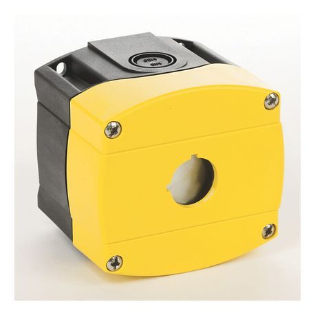 Rockwell Automation 800F-1YMD 1-Hole Pushbutton Enclosure, Plastic ...