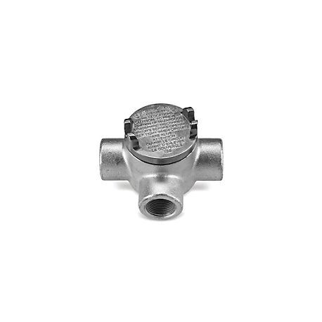 T&B® GUAT Explosion-Proof Conduit Outlet Box, 1-1/4 in Hub, Ductile ...