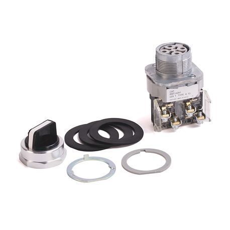 Rockwell Automation 800T-H2A1 Non-Illuminated Selector Switch, 30.5 mm ...