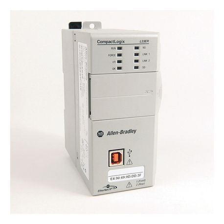 CompactLogix 5370 L3 Controllers, Dual Ethernet w/DLR capability, 2MB ...