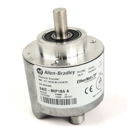 Rockwell Automation 842E EtherNet/IP Multi-Turn Encoders, Multi-turn ...