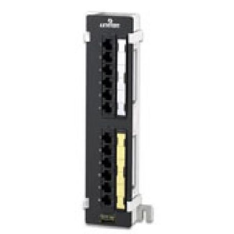 Leviton® 5G596-U89 Flat 110 Style Patch Block, 12 Ports, Category: Cat ...