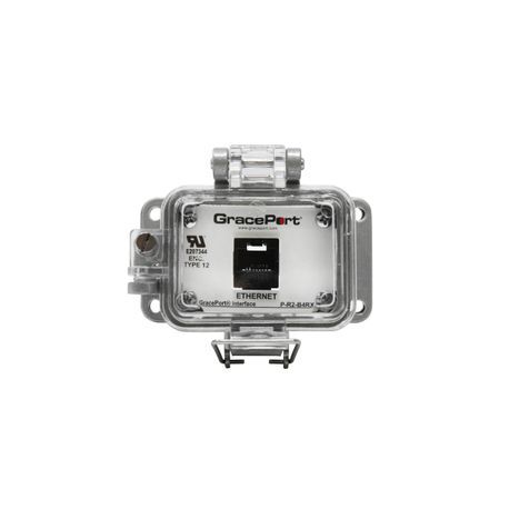 GracePort P-R2-B4RX PANEL INTERFACE CONNECTOR WITH RJ45, PMH, UL TPE 12 ...
