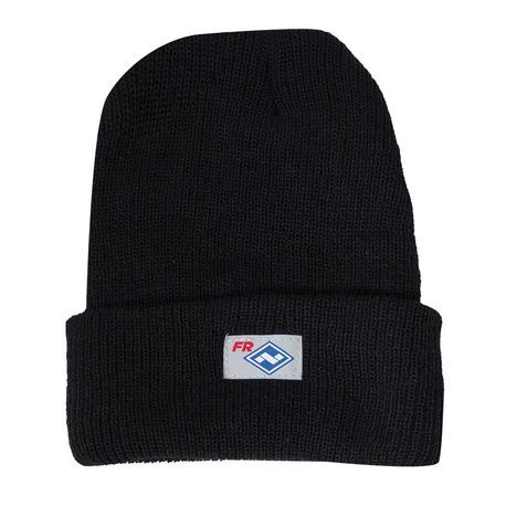 National Safety Apparel® HNC2BKLG Flame-Resistant Winter Hat, Black ...
