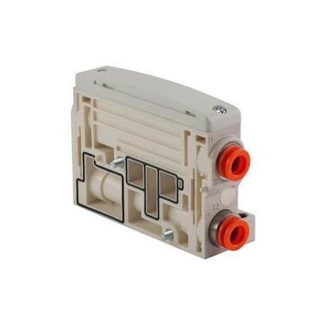 SMC® VVQC1000-2A-1-N9-S VQC1000 Single Wiring Solenoid-Operated Air Control Valves, -10 to 50 ...