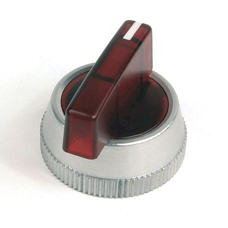 Rockwell Automation Illum. Selector Switch, Knob Lever, Red | SMC