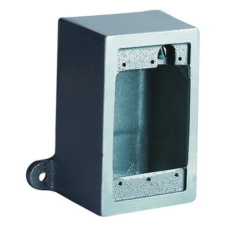 Killark® FSQ Type F Cast Device Box, Copper-Free Aluminum, 1 Gang, 4 in ...
