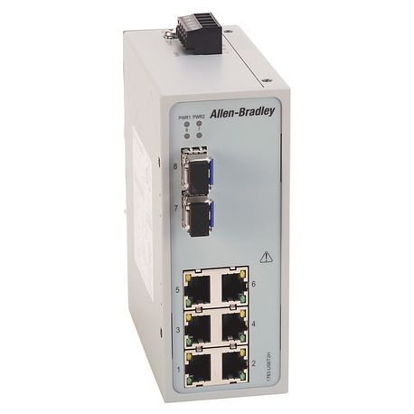 Rockwell Automation Stratix 2000 unmanaged switch, 6 copper 10/100 ...