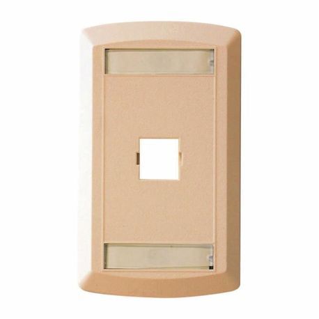 Suttle® STAR500S1-52 High Impact Faceplate, 1 Gangs, 1 Ports, SpeedStar ...