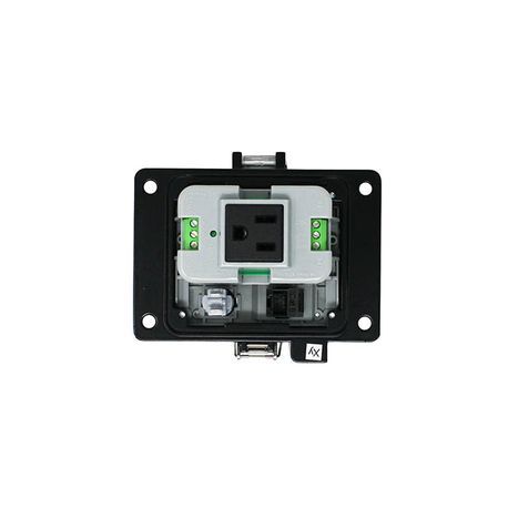GracePort P-R2-K2RF5 PANEL INTERFACE CONNECTOR WITH RJ45, PMH, UL TYPE ...