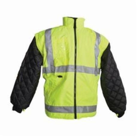 PIP® 343-1756-YEL/XL 7-in-1 All Condition Winter Coat With Inner Jacket ...