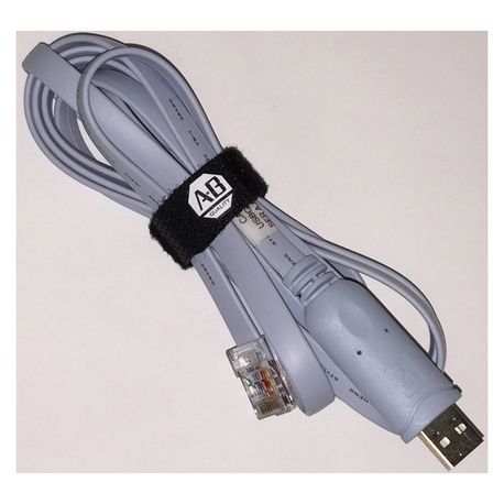 Allen-Bradley 9300-USBCBL-CNSL Serial USB Programming Cable, 2 m Cable ...