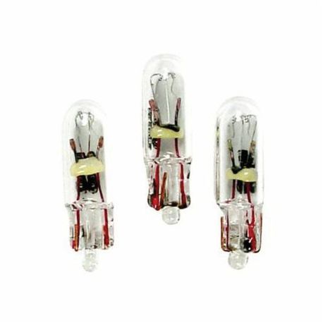 GE 86 Miniature Lamp, 1 W Wattage, Wedge Lamp Base, Incandescent Lamp ...