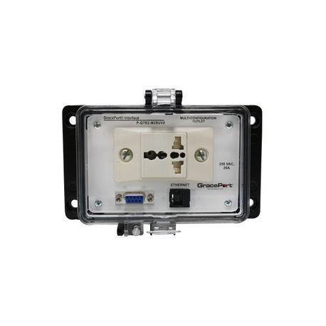 GracePort P-Q7R2-M2RUV0 PANEL INTERFACE CONNECTOR WITH DB9 F/M, RJ45 ...
