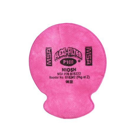 MSA 818342 Flexi-Filters® Filter Pad, For Use With Advantage® Series ...