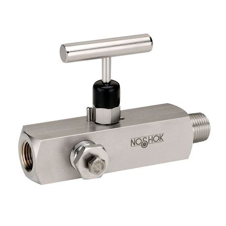 NOSHOK, Inc. 304-MFC 1/2" National Pipe Thread (NPT), Male x Female ...