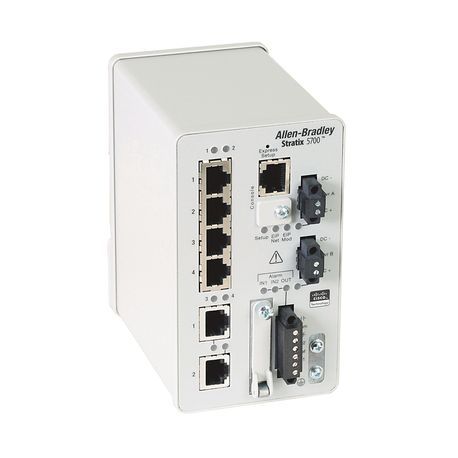 Stratix 5700 Switch, Managed, 4 Fast Ethernet and 2 Gigabit Ethernet ...